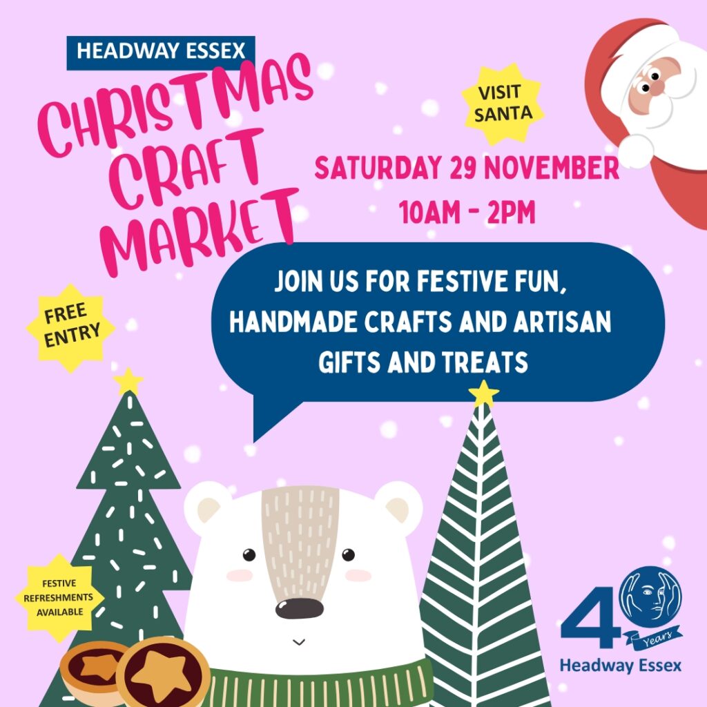 Headway Essex Christmas Craft Market 2025 - Headway Essex
